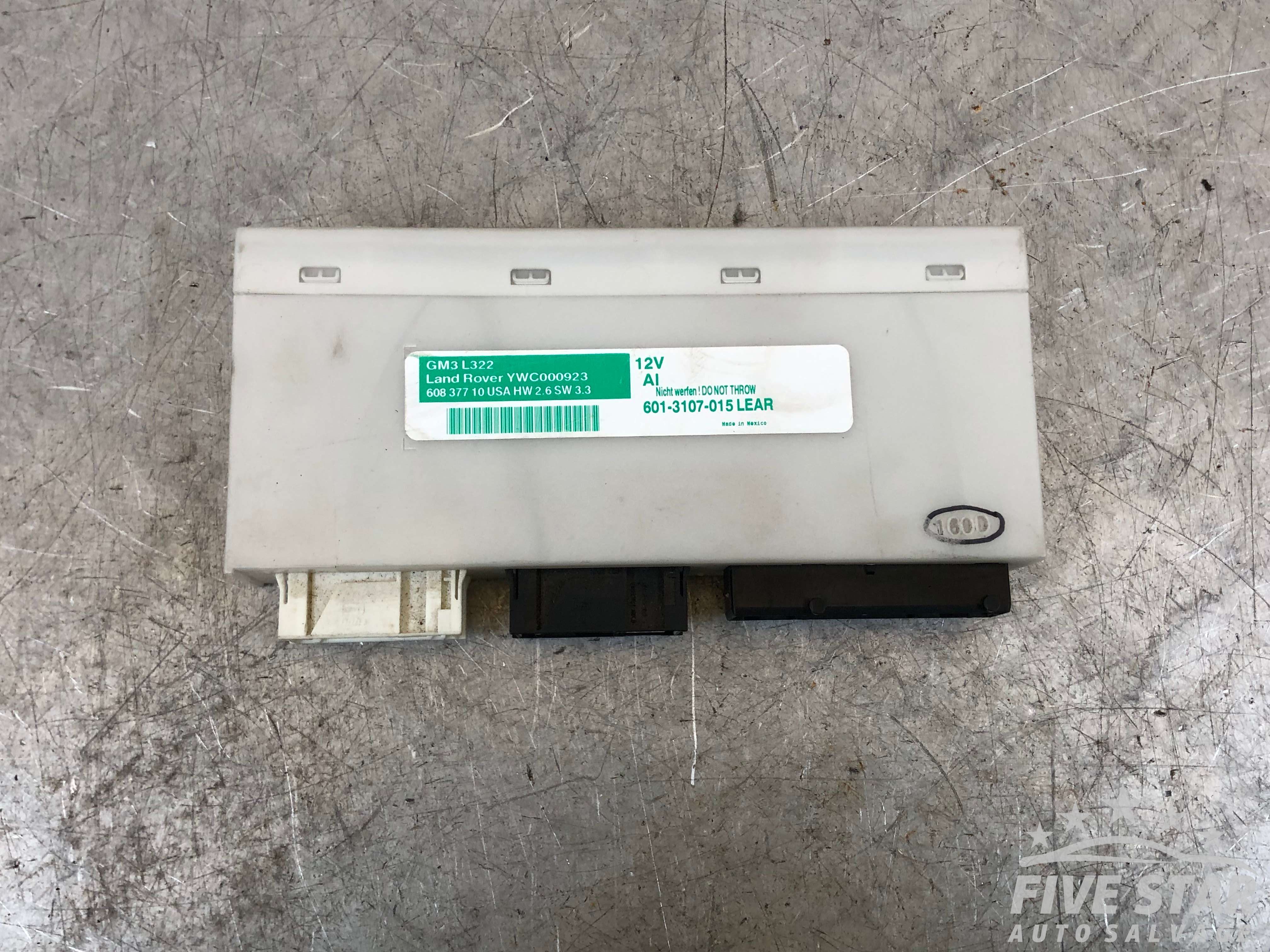 LAND ROVER RANGE Rover Central Body Control Module 3.0 D 4x4 Diesel ...